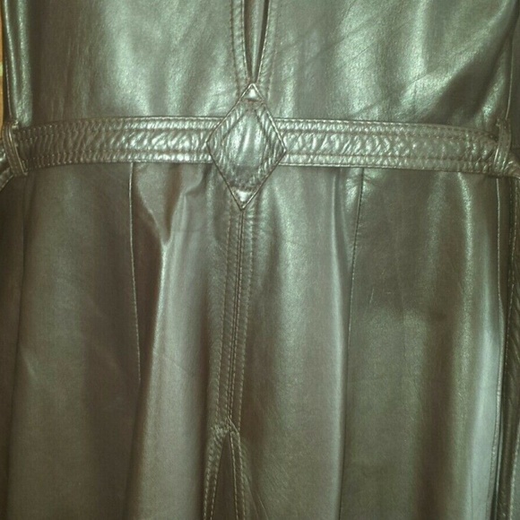 Split End Ltd. | Jackets & Coats | Split End Full Length Leather Trench ...